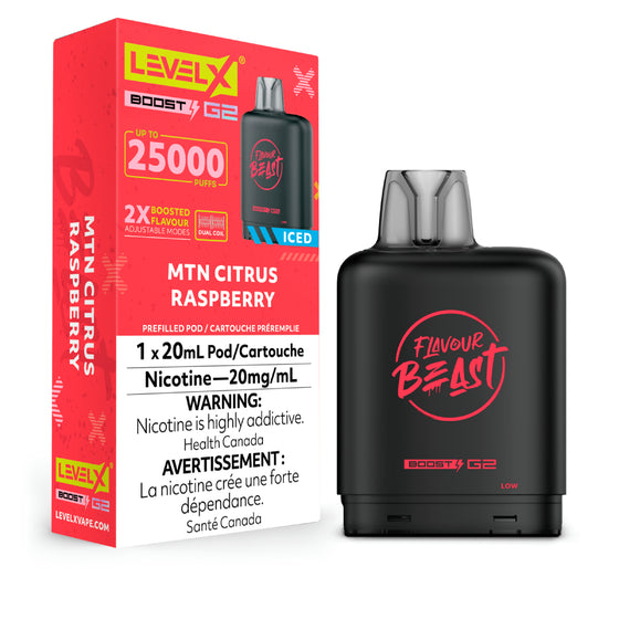 Shop Best Flavour Beast Level X Vape Pod - 25K - Pink Bomb Ice | Vape4change