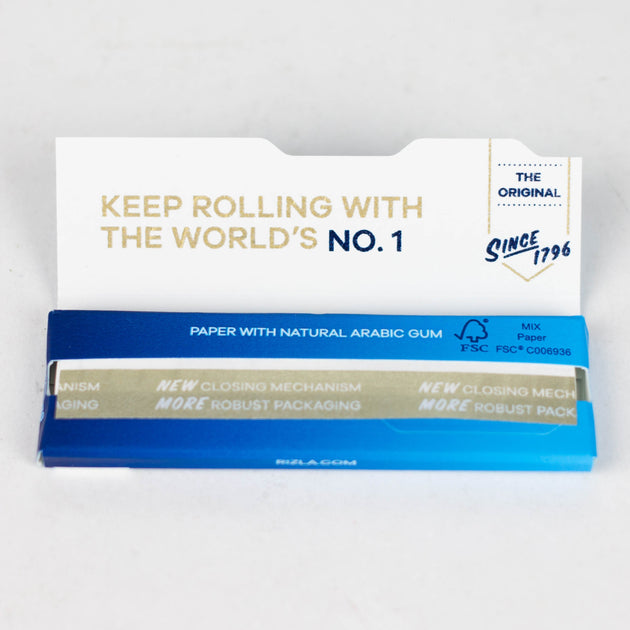 Rizla | Thin Blue Single Wide Size - Box of 100 | Vape4change
