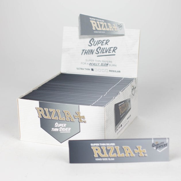 Rizla | Super Thin Silver - King Size Box of 50 | Vape4change