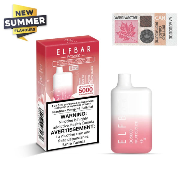 ELFBAR 5000 PUFFS Disposable Vape | ELF BAR CANADA | Vape4change ...