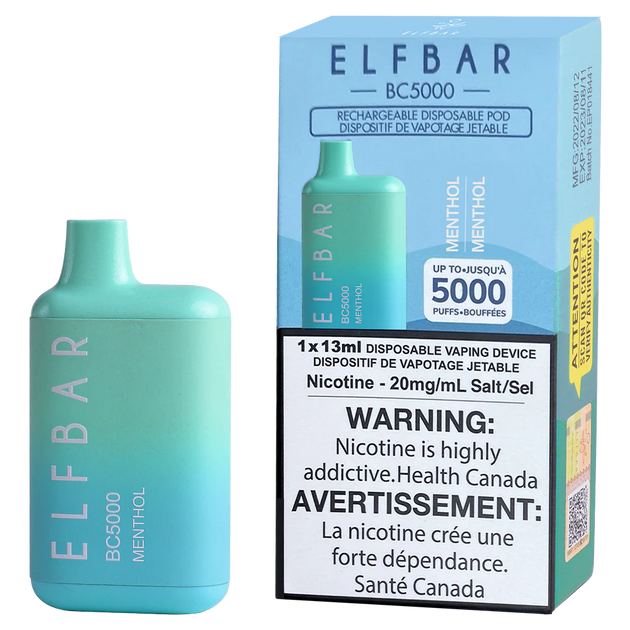 ELFBAR 5000 PUFFS Disposable Vape | ELF BAR CANADA | Vape4change ...