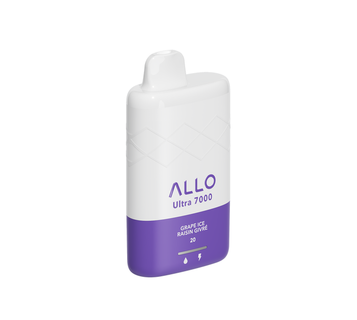 Allo Ultra - 7000 Puffs - Rechargeable Disposable Vape - Vape4change ...