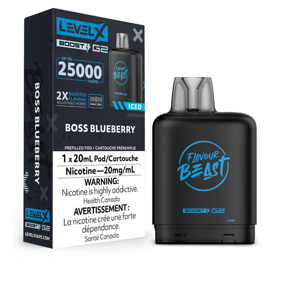 Shop Best Flavour Beast Level X Vape Pod - 25K - Epic Blue Razz ...