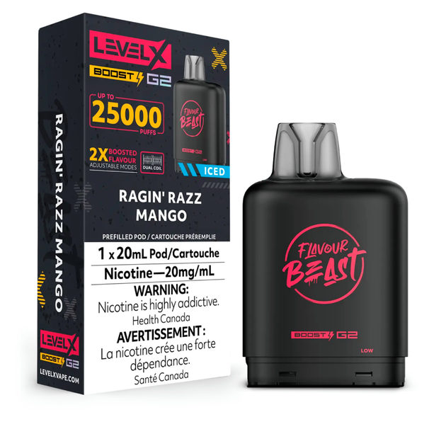 Shop Best Flavour Beast Level X Vape Pod - 25K - Epic Blue Razz ...
