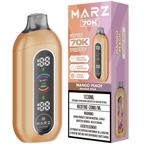 Shop Marz Disposable 70K Puffs - Mango Peach - Vape4change | Vape4change