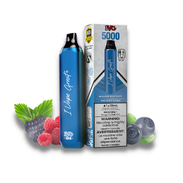 IVG Disposable MAX Rechargeable | IVG Disposable Canada | Vape4change ...