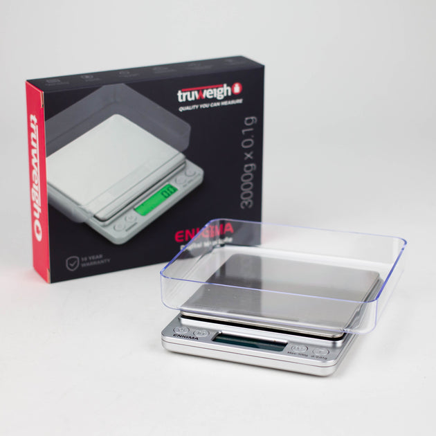 Truweigh | Enigma Scale - 3000g x 0.1g - Silver | Vape4change