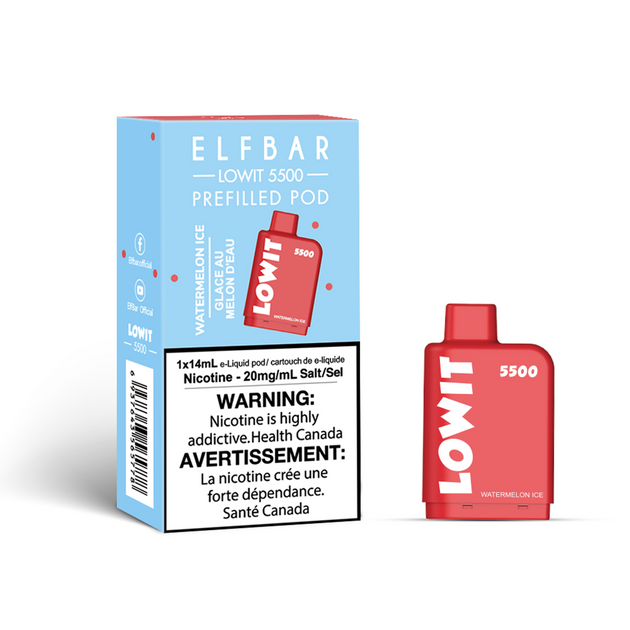 ELFBAR LOWIT Canada | Pre-filled Pods | ELF BAR Lowit | Vape4change ...