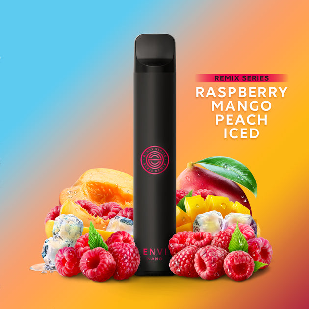 Envi Nano Disposable - Razz Mango Peach - 800 Puffs | Vape4change ...