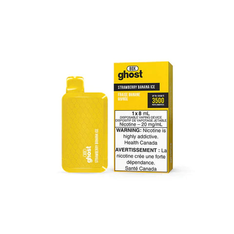 GHOST BOX DISPOSABLE - 3500 Puffs | Box GHOST Canada | Vape4change ...